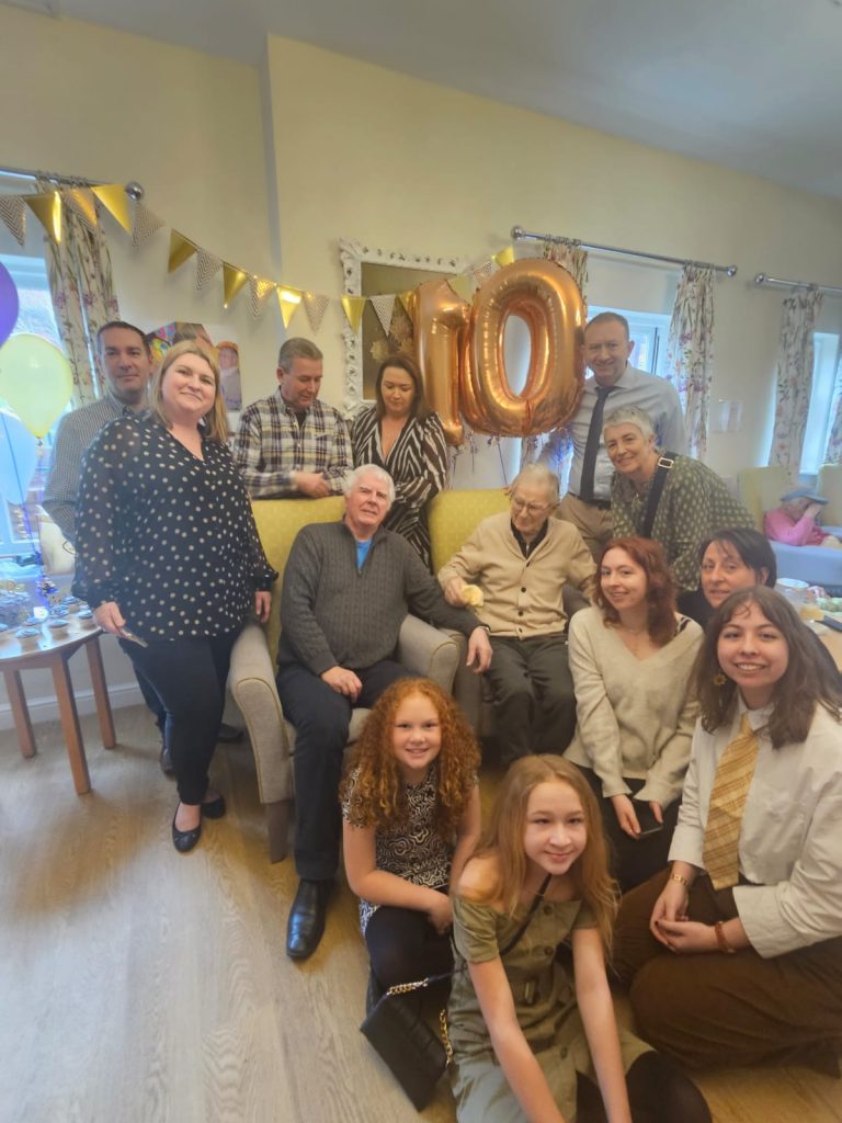 Our lovely resident Bill Martin turned 100 last month - here’s how we ...