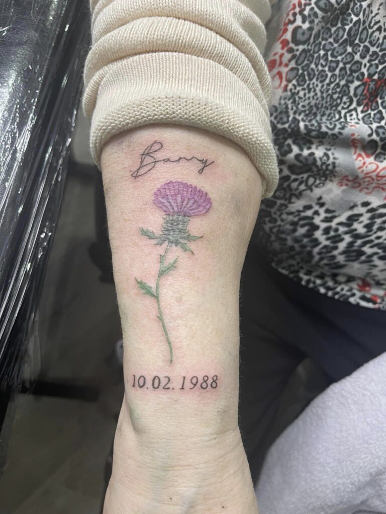 Crouched Friars resident gets first tattoo at age of 74 - Crouched Friars